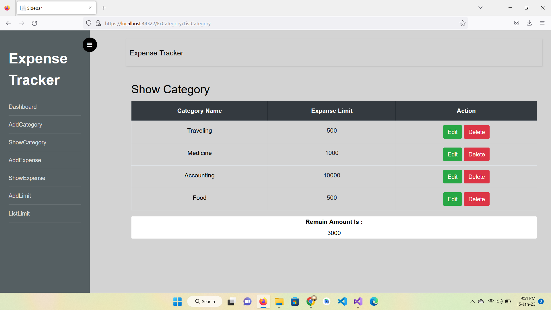 GitHub - shrutiipatel/ExpenseTracker
