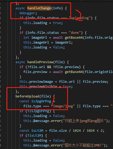 When using customRequest, why beforeUpload has prompted an error that the operation file is too ...