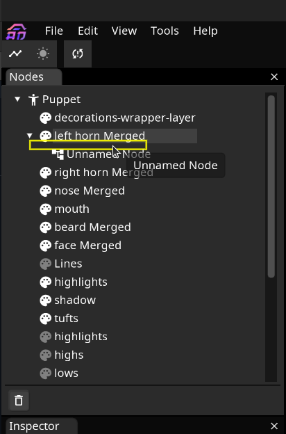 [BUG] Dragging nodes can cause crashes in the Nodes tab · Issue #162 · Inochi2D/inochi-creator ...