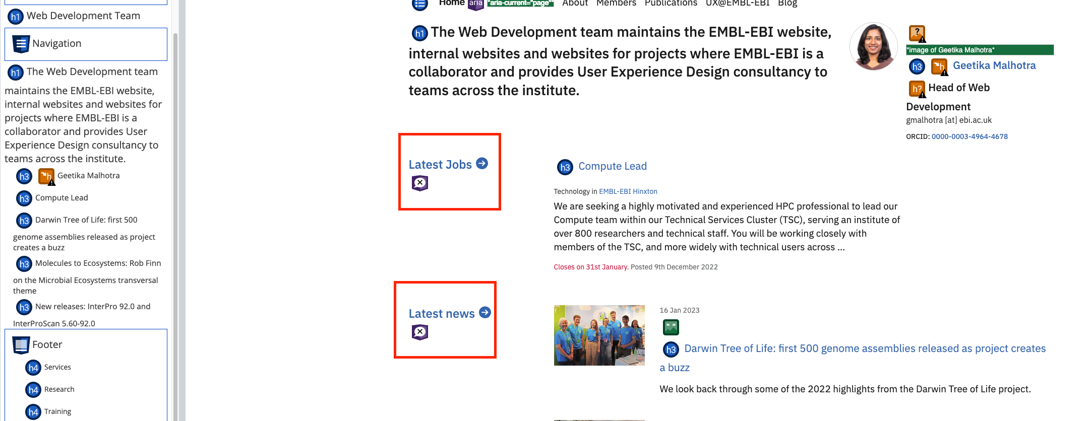 Add h2 to section headers in wordpress blocks · Issue #1200 · visual-framework/vf-wp · GitHub