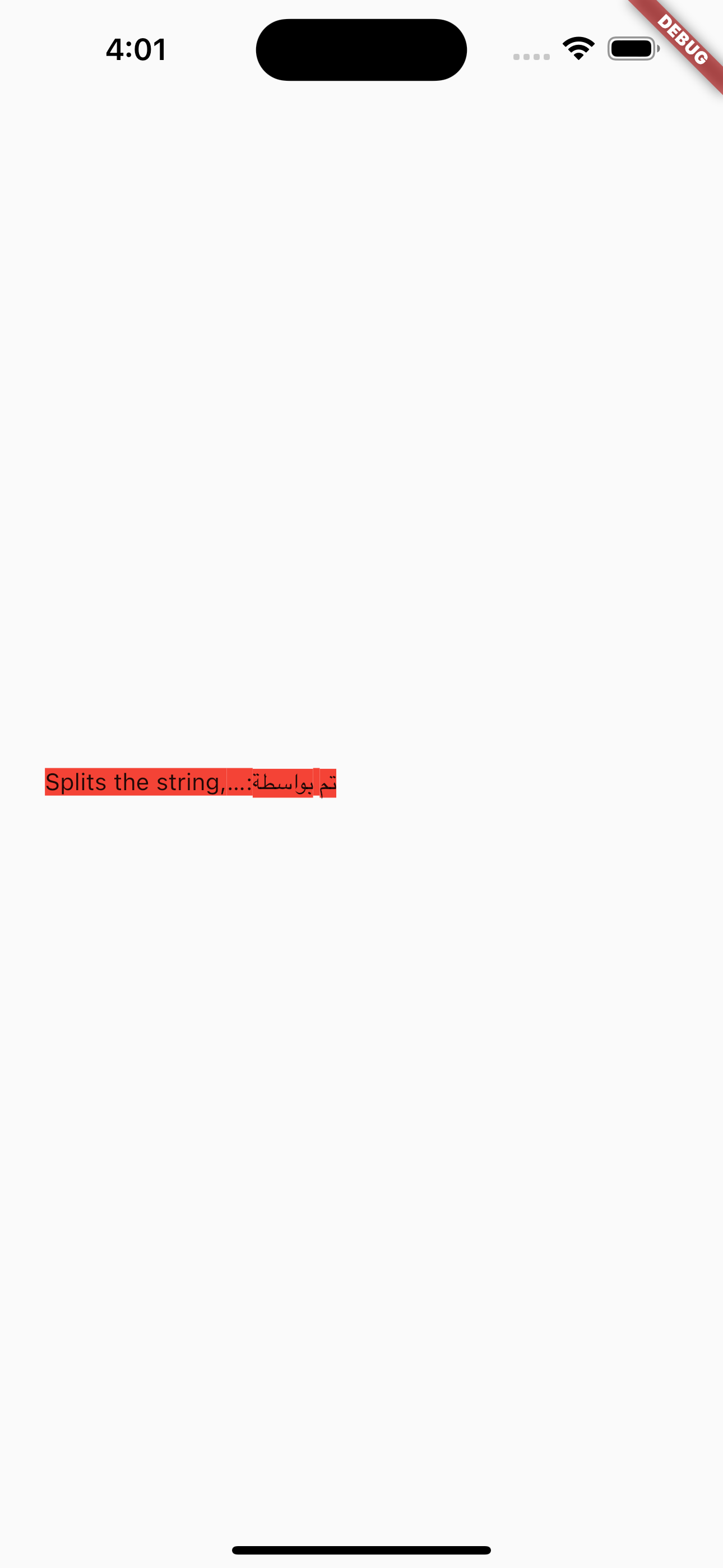 Corrupted overflow in long mixed localized text in RTL direction · Issue #117902 · flutter ...