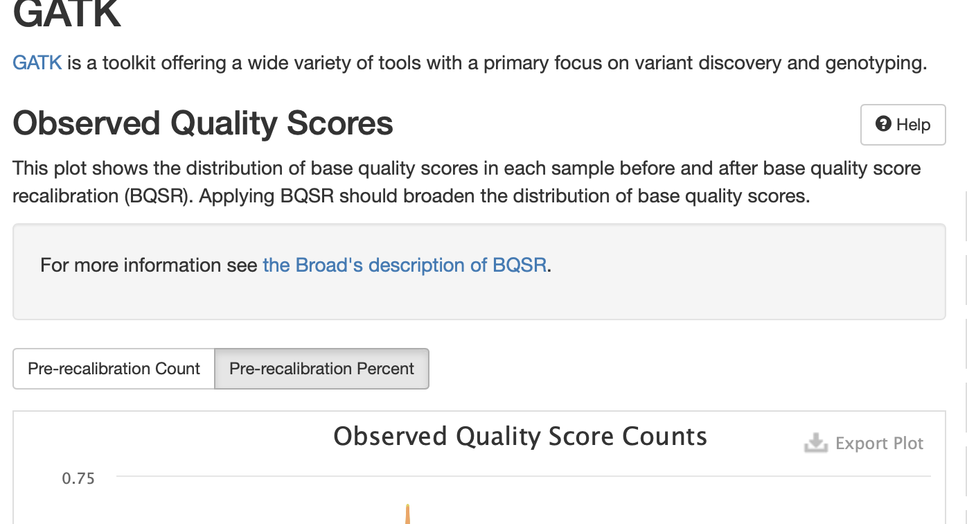 MultiQC Report - GATK Section (BQSR) · Issue #277 · nf-core/sarek · GitHub