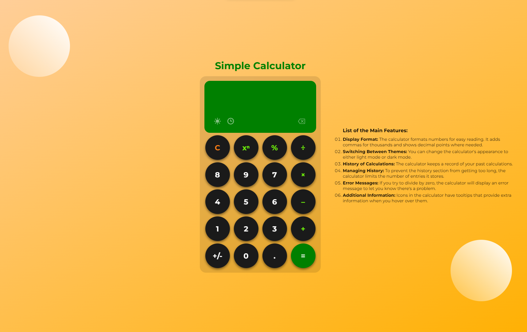GitHub - ShehzadCodeArt/Calculator: This is a Web based Calculator using HTML, CSS, JS