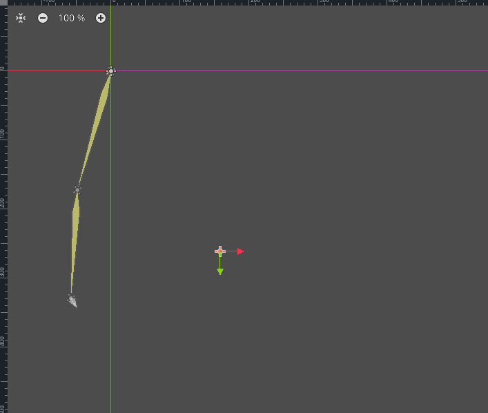 Skeleton2D ModificationStack IK is not working properly because bone's auto calculate are not ...