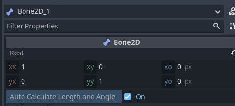 Skeleton2D ModificationStack IK is not working properly because bone's auto calculate are not ...