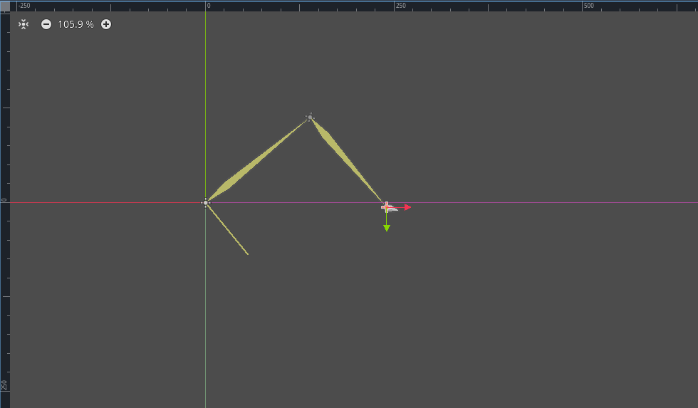 Skeleton2D ModificationStack IK is not working properly because bone's auto calculate are not ...