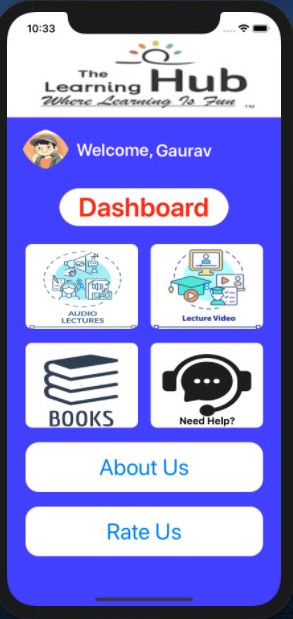 GitHub - Gaurav11001001/LearnHub: Learning app interface for iOS