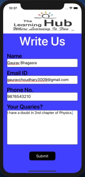 GitHub - Gaurav11001001/LearnHub: Learning app interface for iOS