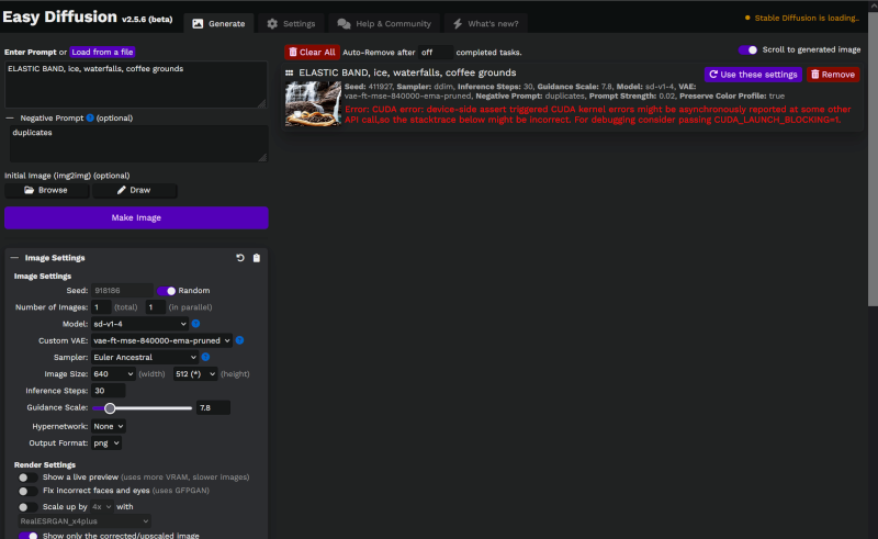 Error: Unexpected Read Error: · Issue #774 · easydiffusion/easydiffusion · GitHub