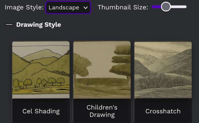 Image Style: Landscape · Issue #795 · easydiffusion/easydiffusion · GitHub