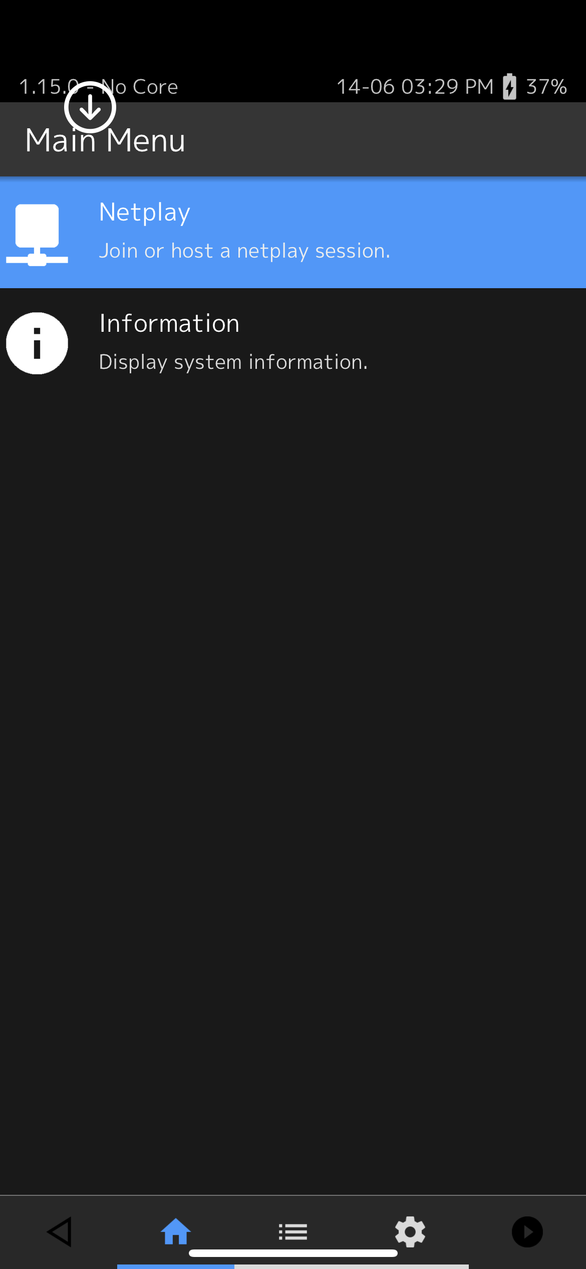 Request For A New Option · Issue 15382 · Libretroretroarch · Github 