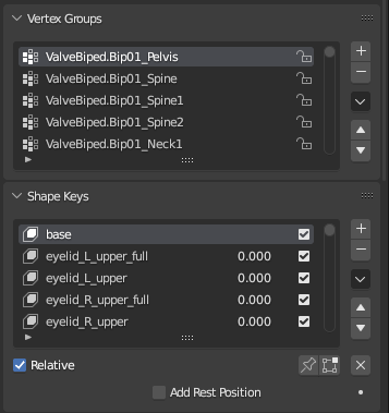 Eye movement sliders doesn't import for models if it's in the group of "Face" · Issue #176 ...