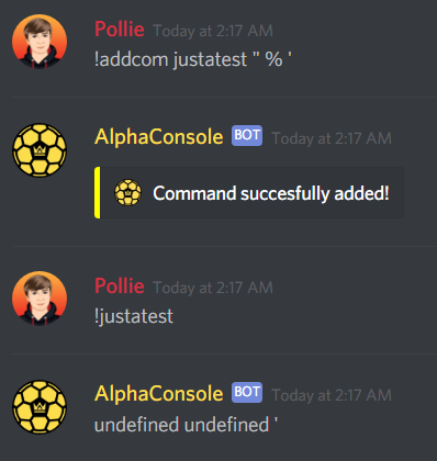SQL Escape string not working properly · Issue #169 · AlphaConsole ...