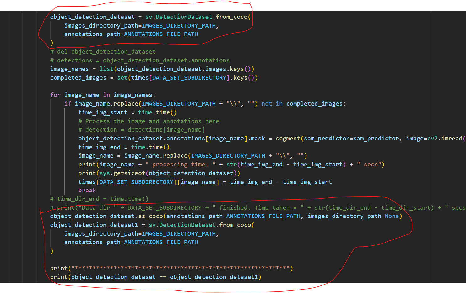 as_coco function not saving the annotations as expected · Issue #383 · roboflow/supervision · GitHub