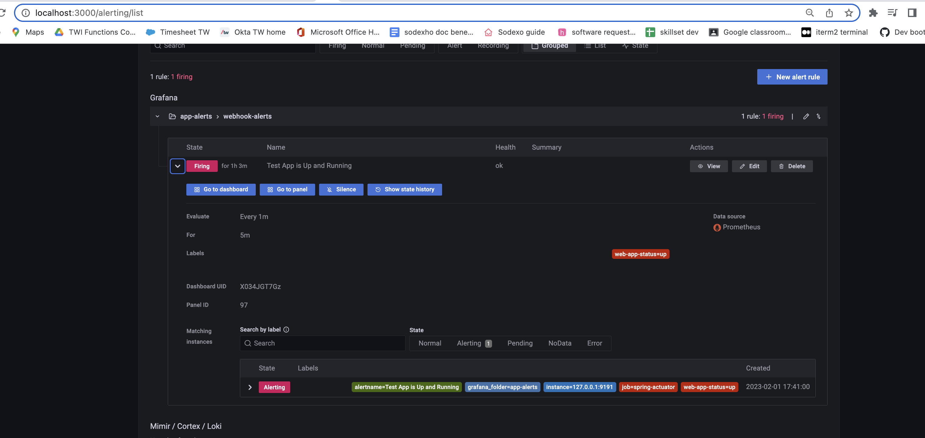 Not able to send webhook alert , always getting 400 bad request on Grafana v9.3.4 while same ...