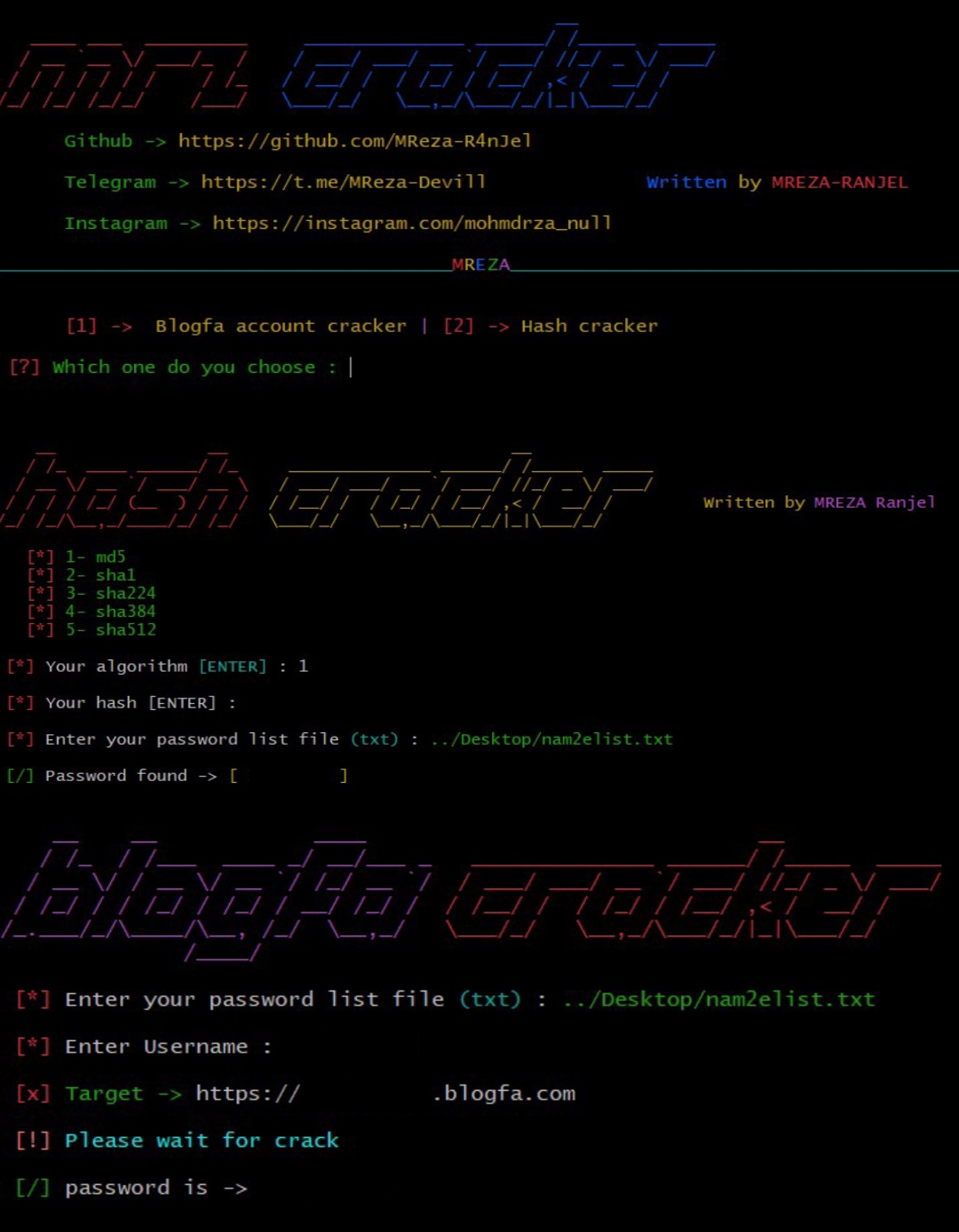 GitHub - MReza-R4nJel/MRZ-Cracker