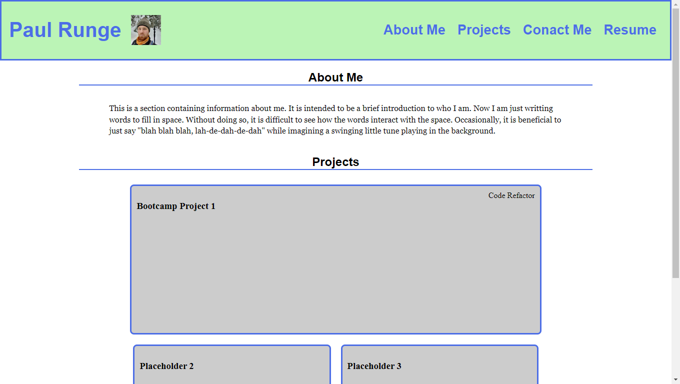 GitHub - Paul-Runge/My-Project-Portfolio