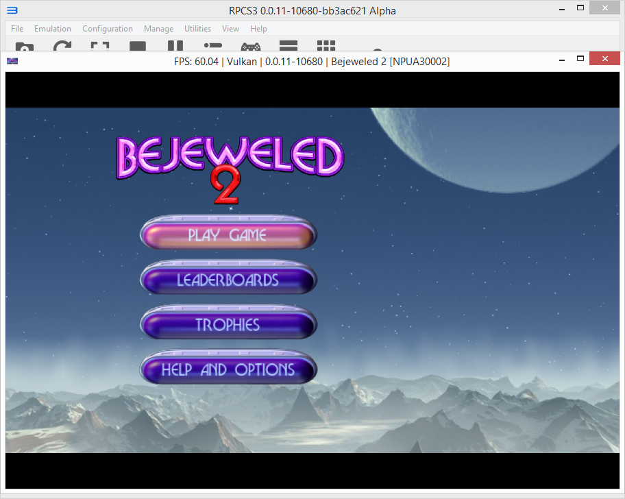 Bejeweled 2 [NPUA30002] - The game ends with an error · Issue #13299 · RPCS3/rpcs3 · GitHub