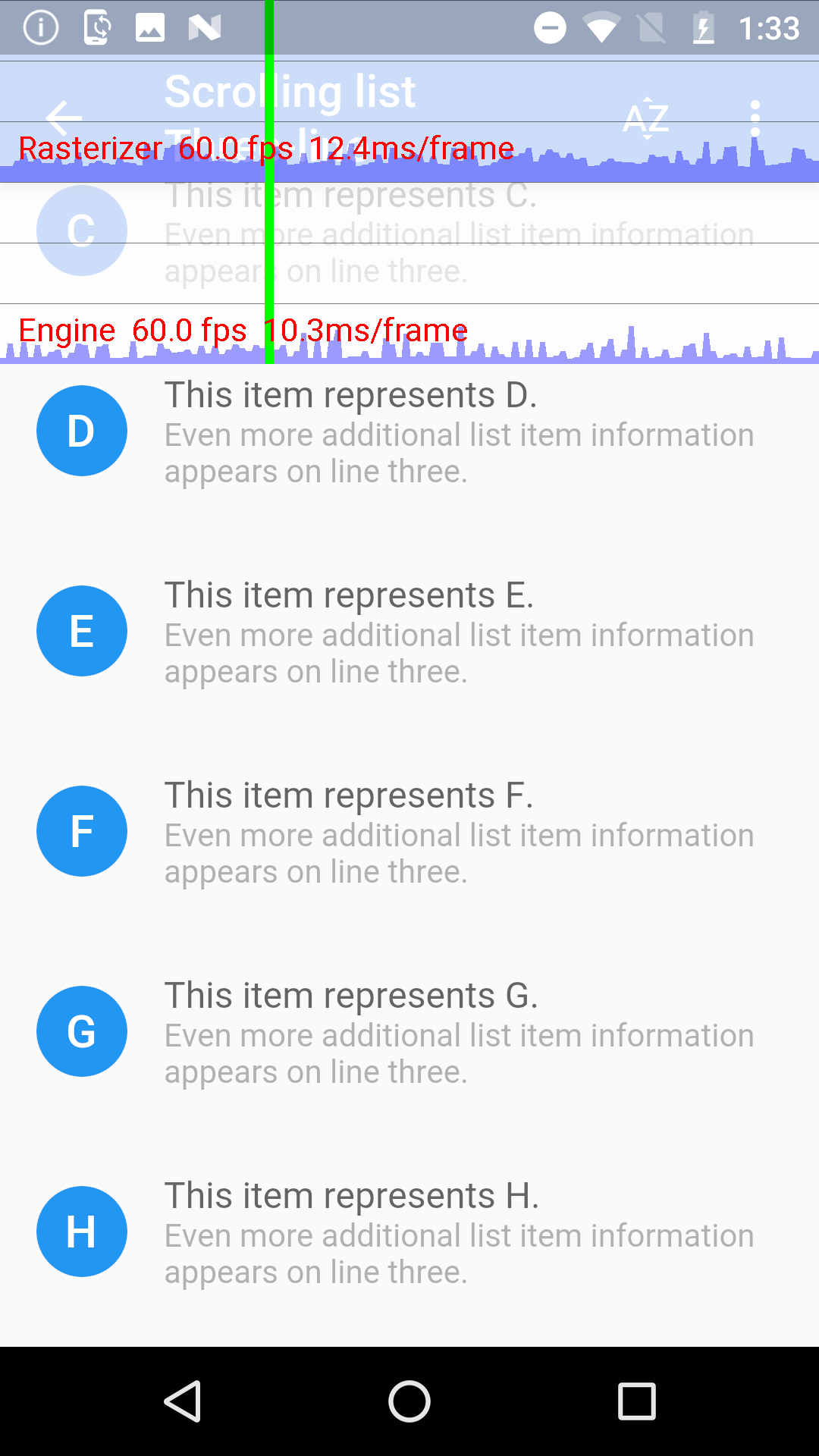 Showing Accessibility Frame While Scrolling Regressed Scrolling On Older Devices When Semantics 4818
