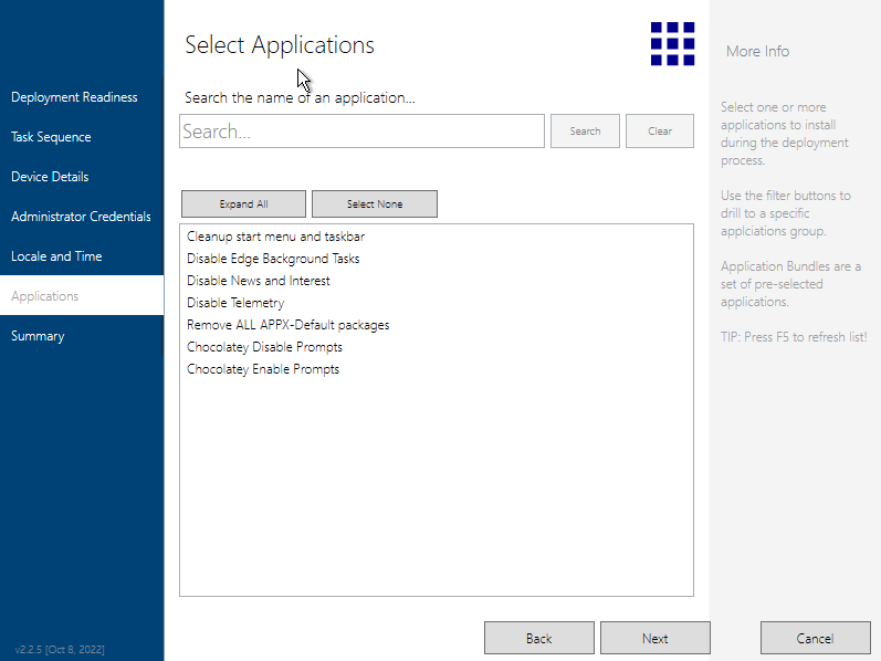 Applications not showing up unless adding * filter · Issue #87 ...
