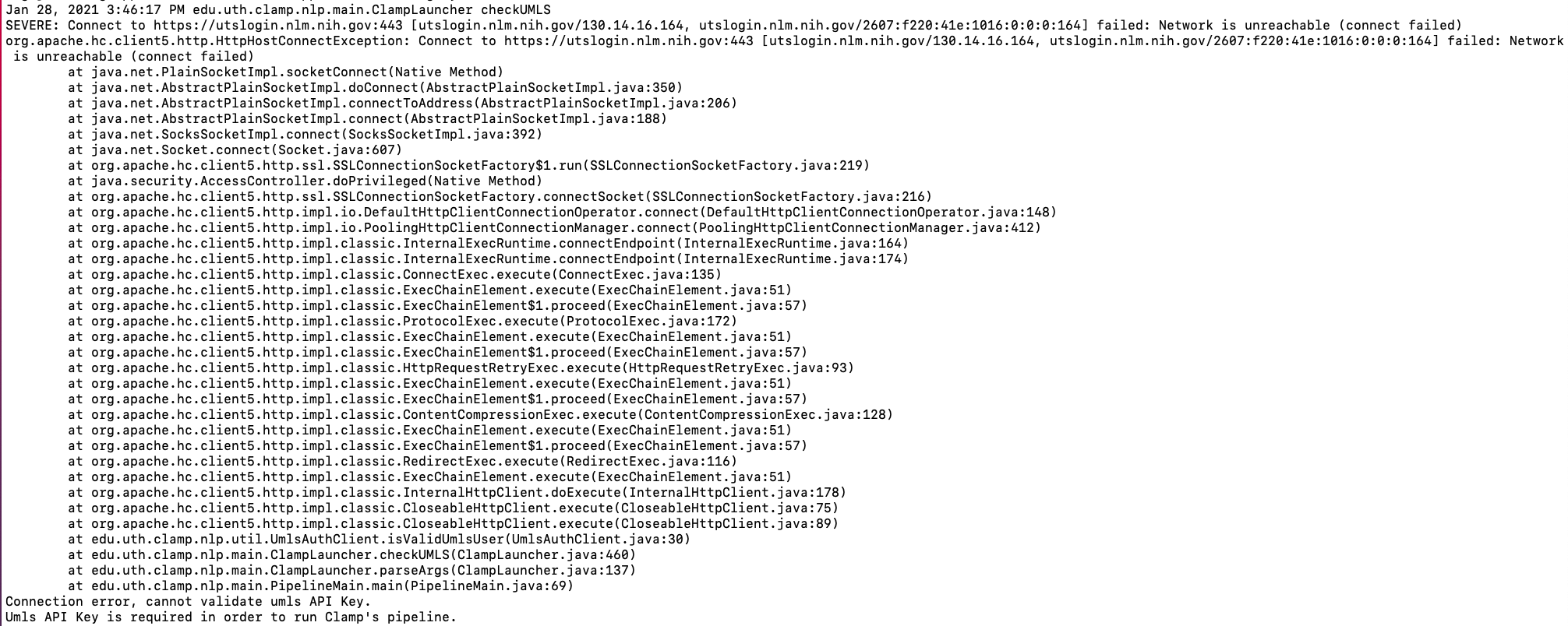 UMLS component, new authentication strategy · Issue #68 · UTHealth-CCB ...