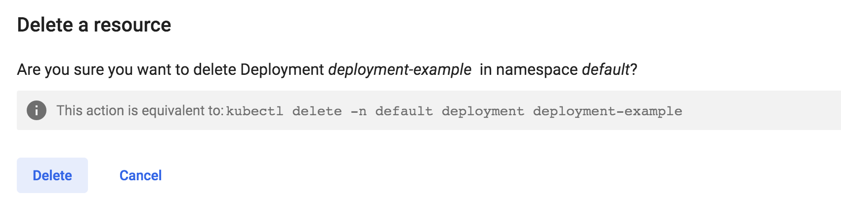 delete policy not same as "kubectl delete" · Issue #5074 · kubernetes ...