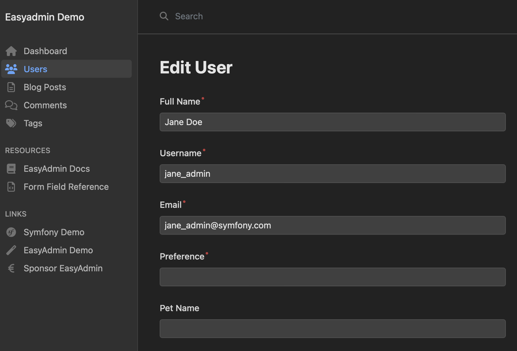 Embedded entities render incorrect forms due to incorrect `AdminContext` · Issue #5512 ...