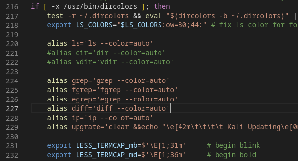 GitHub - techyy1/kali-zsh_alias: Debian terminal, zsh upate shortcut