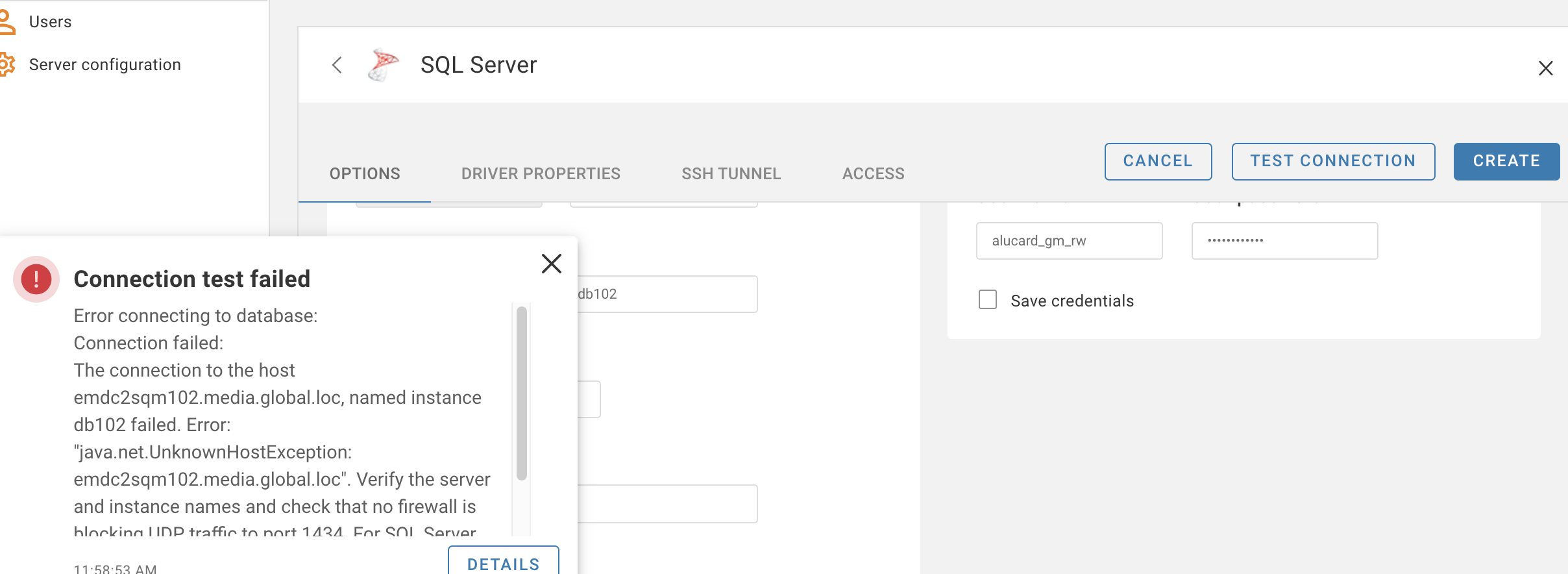 SQL Server different auth modes · Issue #392 · dbeaver/cloudbeaver · GitHub