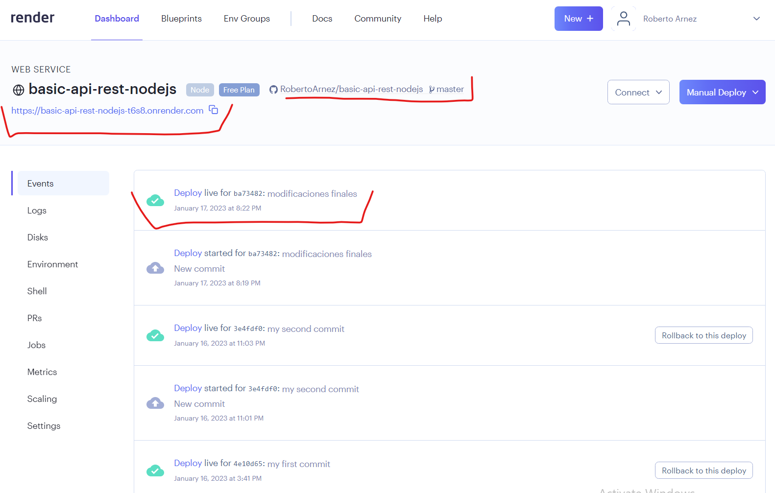 GitHub - RobertoArnez/basic-api-rest-nodejs