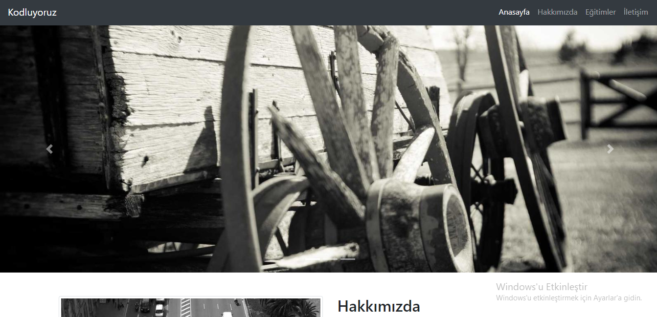 GitHub - Busraaydinn/Bootstrap-ornekweb