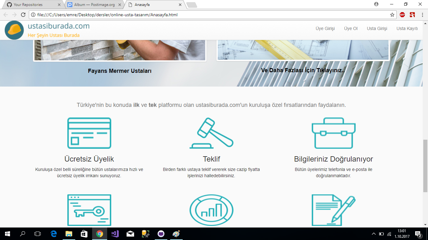 GitHub - emresolugan/Bootstrap-Album-Site-Example