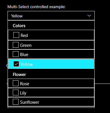 [Dropdown][Firefox][HighContrast] Checkbox and list items don't follow high contrast standards ...