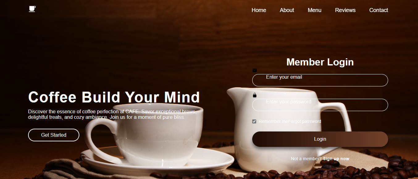 GitHub - 0Fly98/Coffee-shop-landing-page: Testing my frontend skills in ...