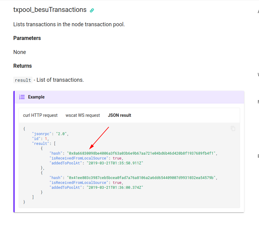 Logic for pending transaction hyperledger besu · Issue #2858 · blockscout/blockscout · GitHub