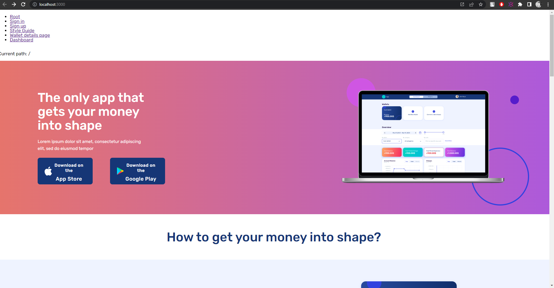 [BUG] Missing top header on the landing page · Issue #104 · BinaryStudioAcademy/bsa-winter-2022 ...