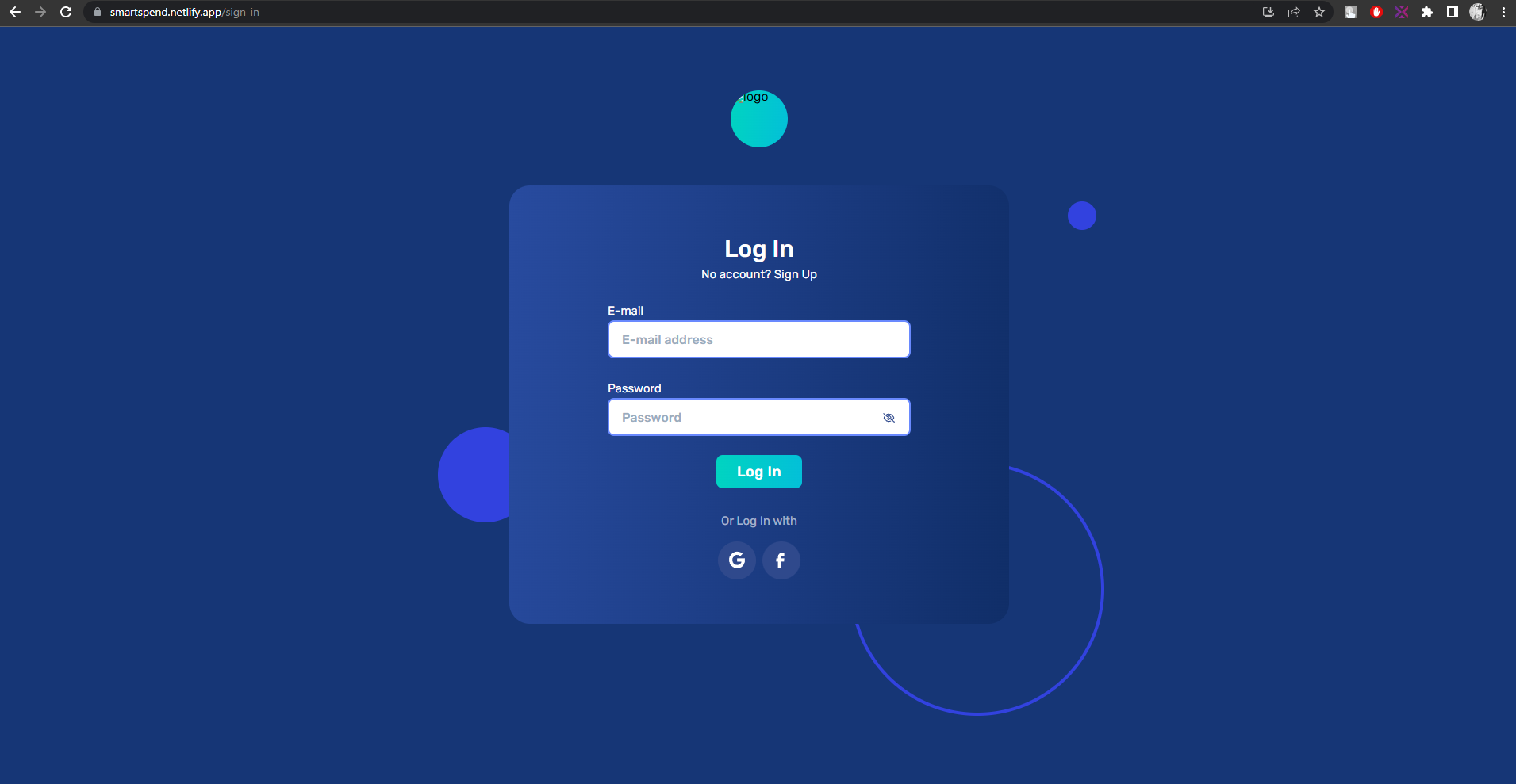 Add sign in page · Issue #42 · BinaryStudioAcademy/bsa-winter-2022-2023-smartspend · GitHub