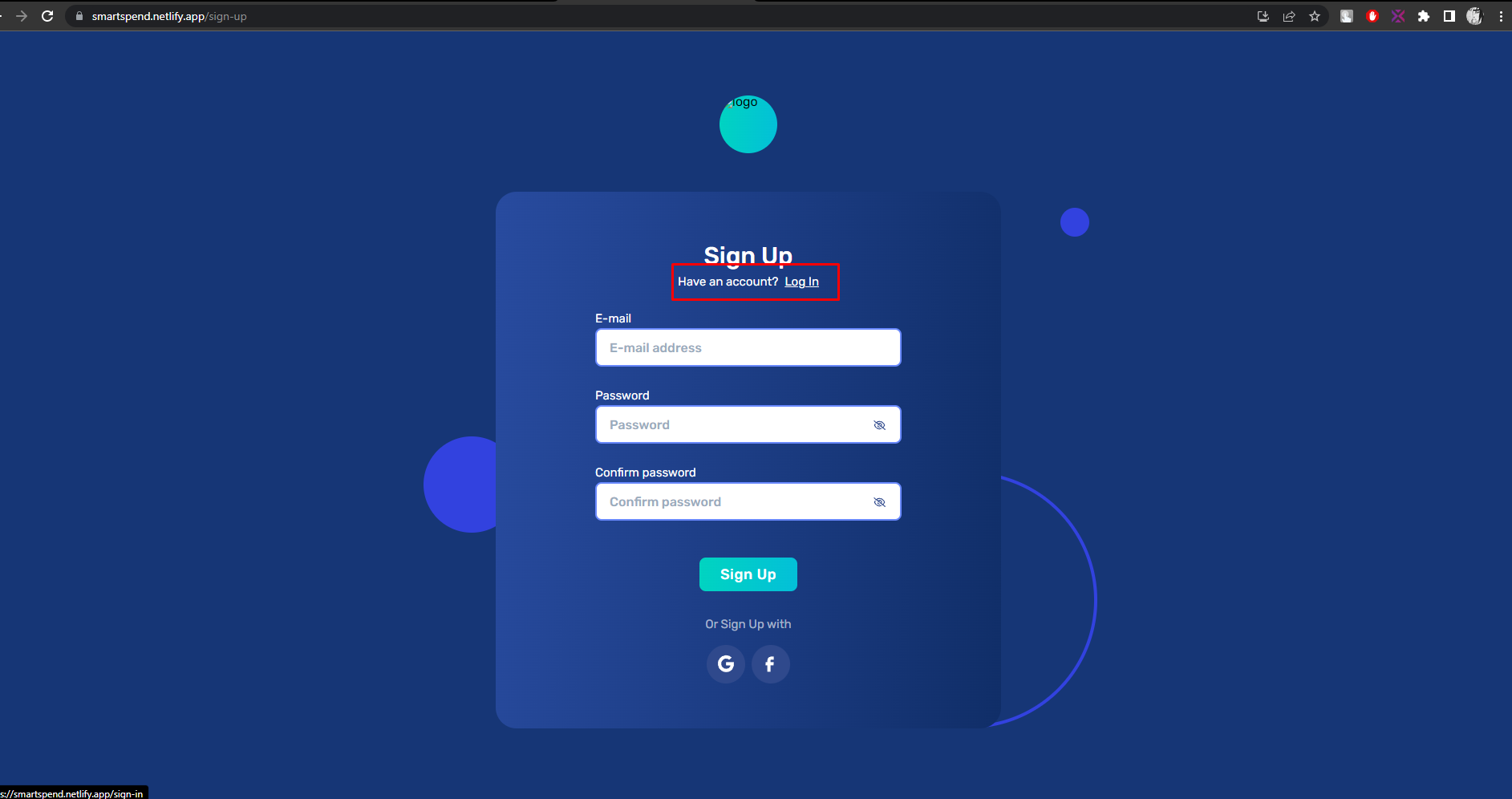 [BUG] Wrong link format on Sign Up page · Issue #147 · BinaryStudioAcademy/bsa-winter-2022-2023 ...