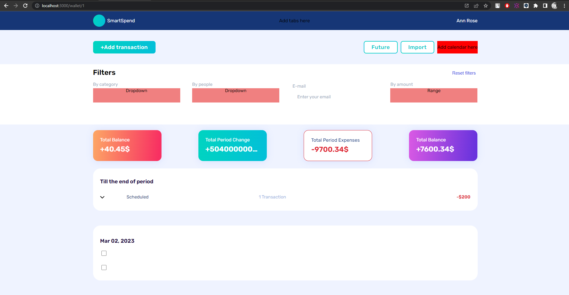 Add wallet details page scaffold · Issue #40 · BinaryStudioAcademy/bsa-winter-2022-2023 ...