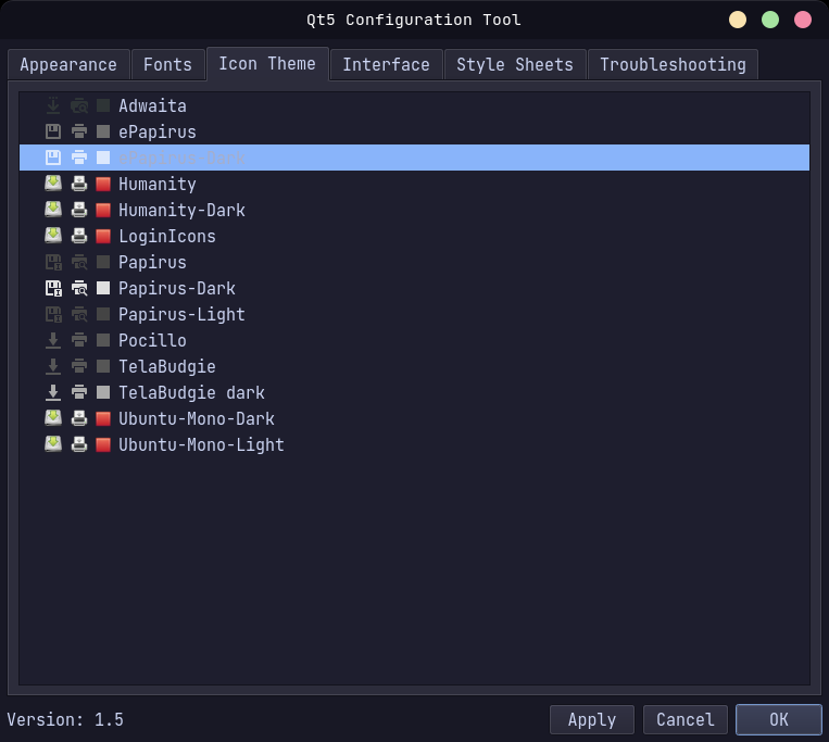 Some text is nearly unreadable · Issue #1 · catppuccin/qt5ct · GitHub