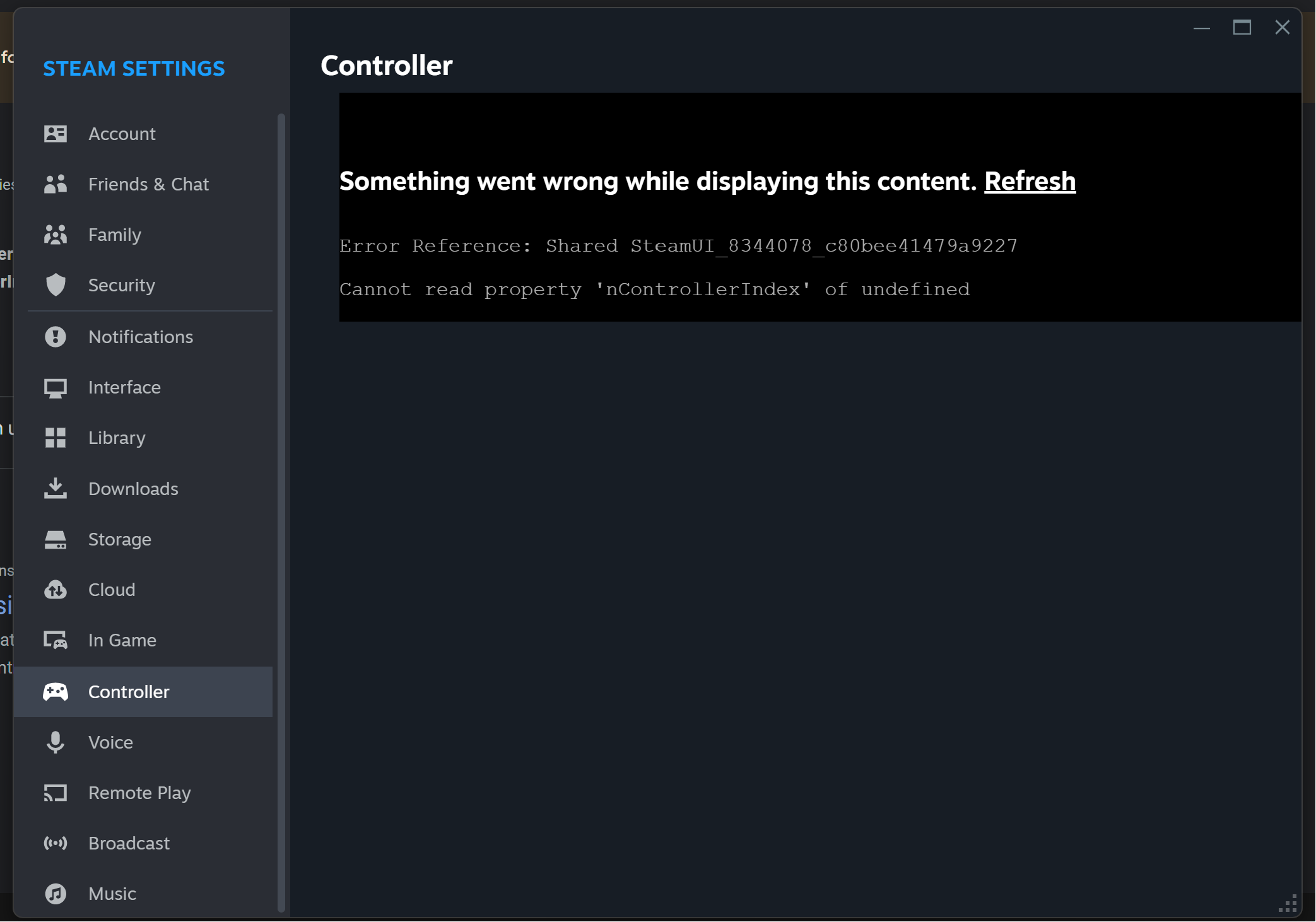 Controller doesn't show in Steam Client Beta settings, works in release ...