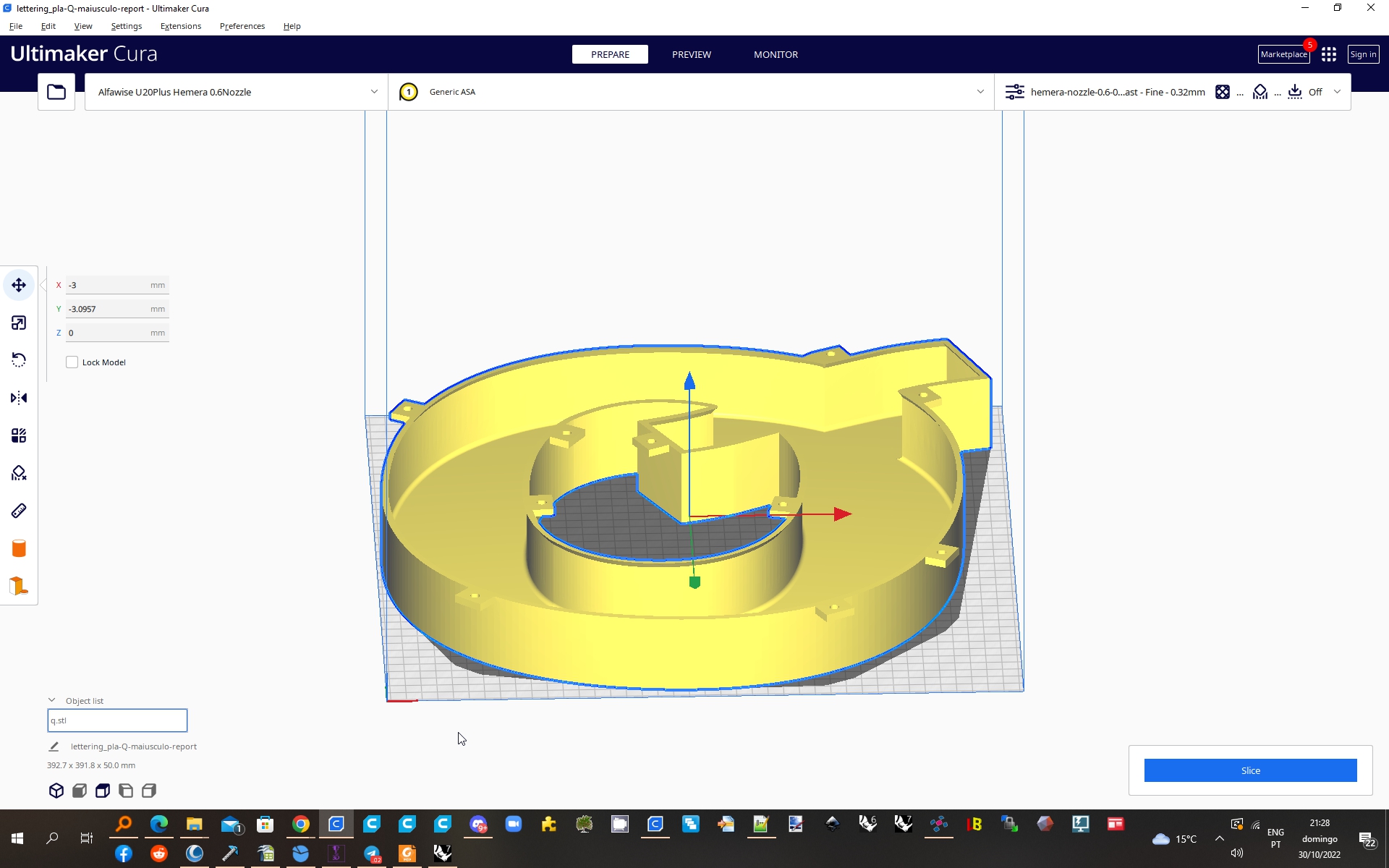 crash error when slicing stl piece · Issue #13695 · Ultimaker/Cura · GitHub