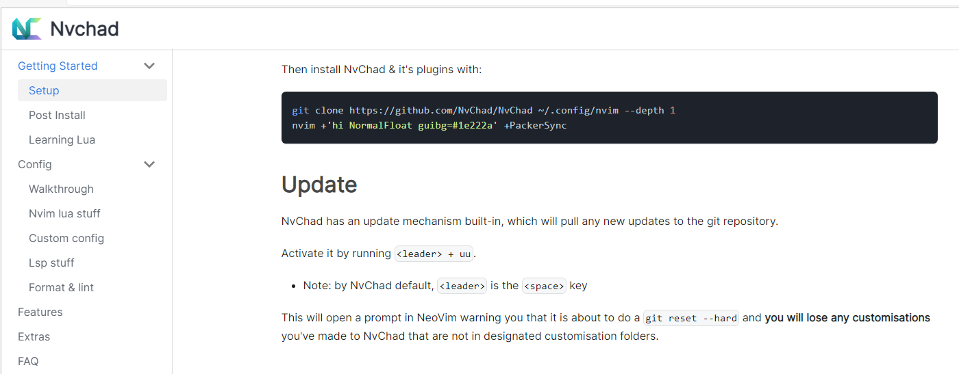 NvChad update fails [Windows] · Issue #795 · NvChad/NvChad · GitHub