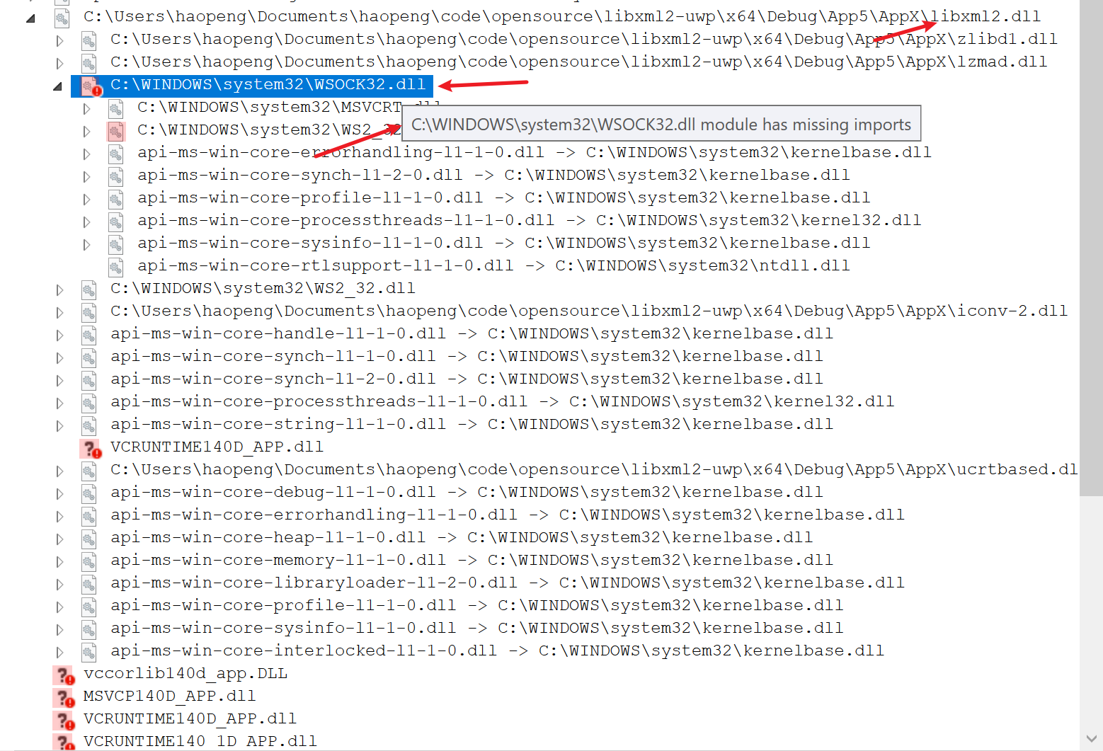 Uwp App Using Libxml2 Cant Launch · Issue 16529 · Microsoftvcpkg · Github