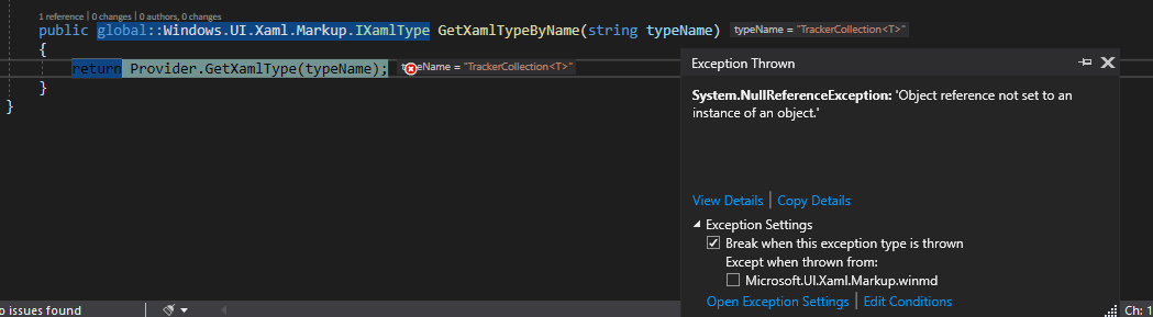 Null Ref Exception When Click On An Element In Visual Tree · Issue 4912 · Microsoftmicrosoft 6286