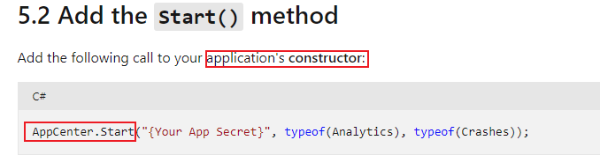 starting AppCenter in application's constructor throws InvalidOperationException. · Issue #1275 ...