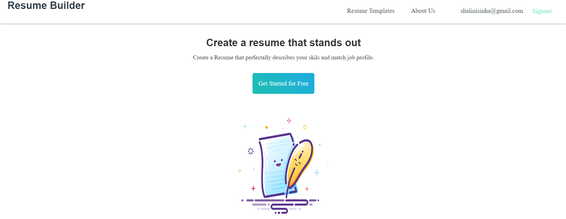 GitHub - Shalinisinha22/Resume-builder: This project will help you through the process that can ...