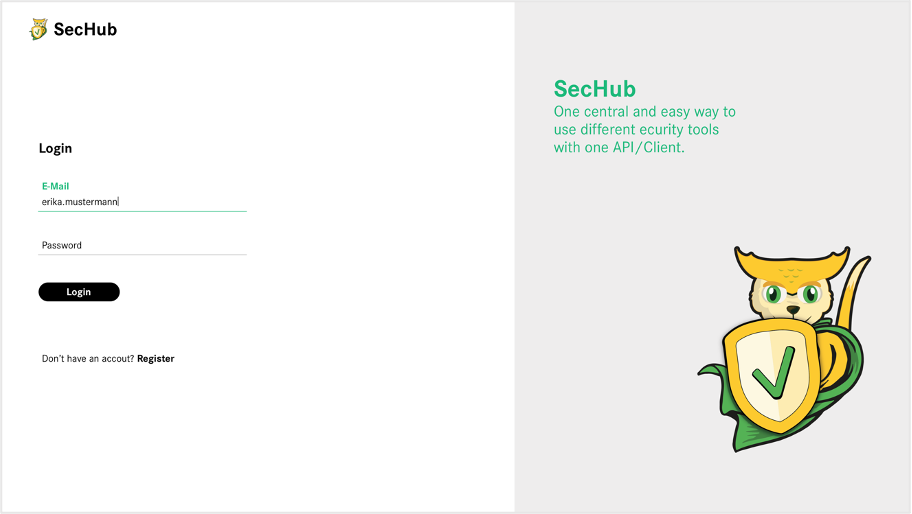 [WebUI] Use Case: Login into WebUI · Issue #1890 · mercedes-benz/sechub · GitHub