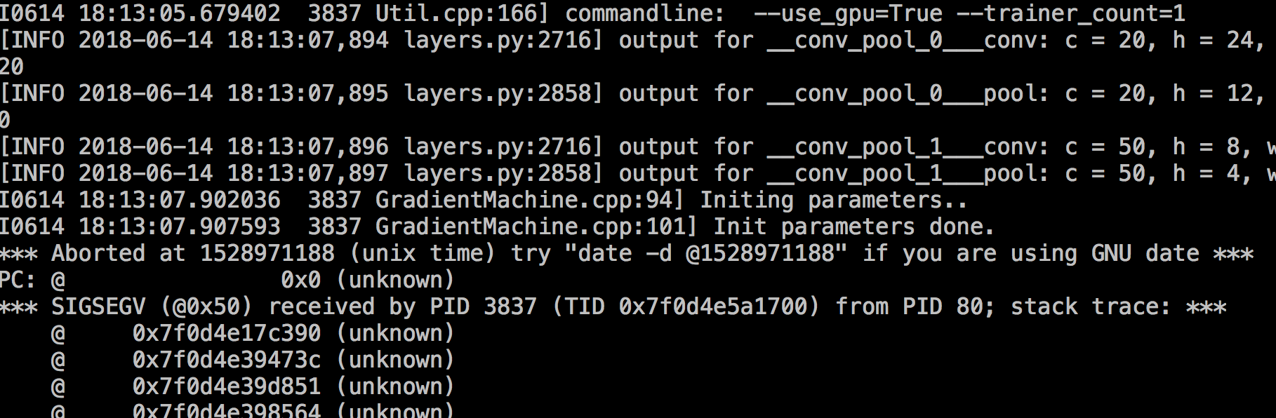 数字识别例子出现错误：try Date D 1528970452 If You Are Using Gnu Date · Issue 11477 · Paddlepaddle