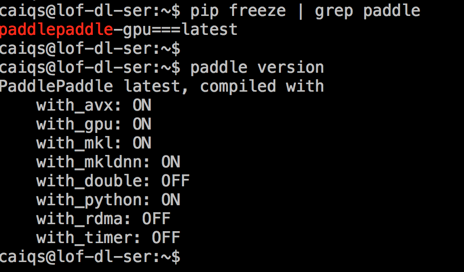 数字识别例子出现错误：try "date -d @1528970452" if you are using GNU date *** · Issue #11477 · PaddlePaddle ...